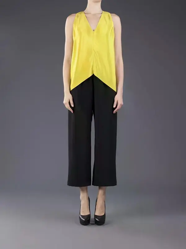 PETER COHEN Cropped Pull-on Trouser