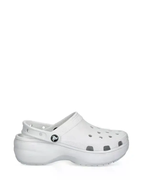CROCS Classic Platform Clogs - Grey