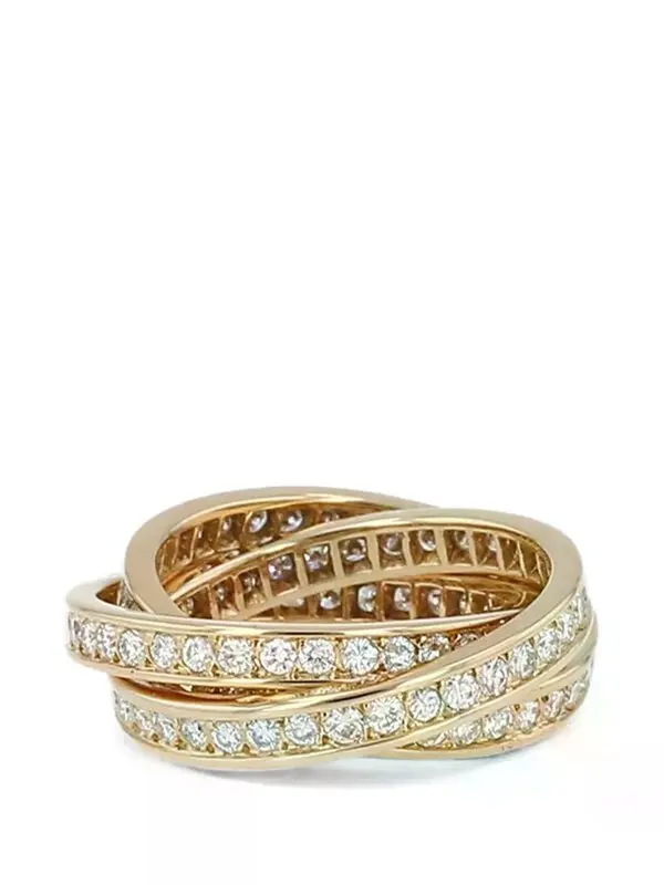 Cartier 1960s Trinity Diamond Ring - Gold