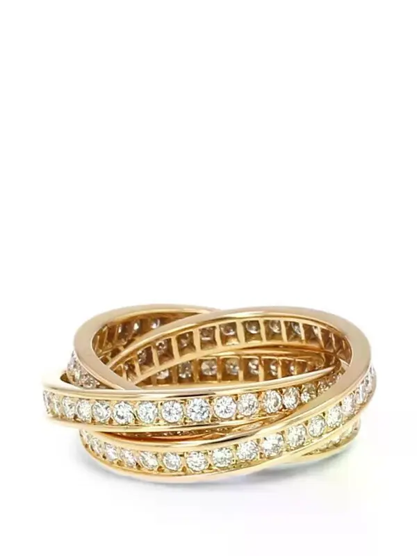 Cartier 1960s Trinity Diamond Ring
