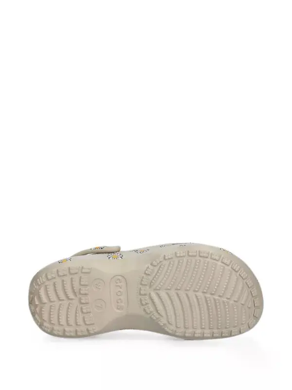 CROCS Classic Floral Platform Clogs