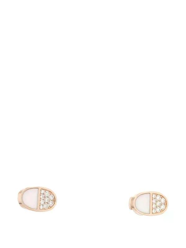 Hermès 2020s Chaîne D’ancre Verso Diamond Earrings
