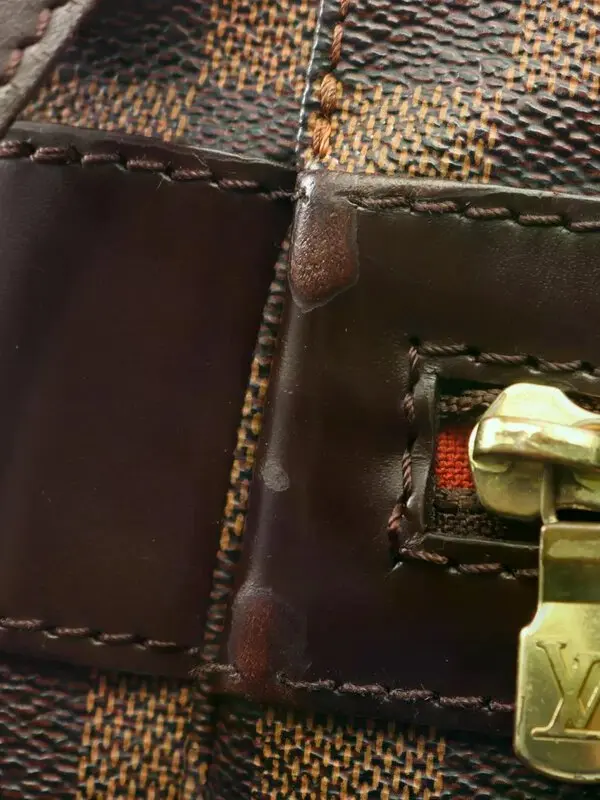LOUIS VUITTON 2003 Bastille Damier Ebene Shoulder Bag