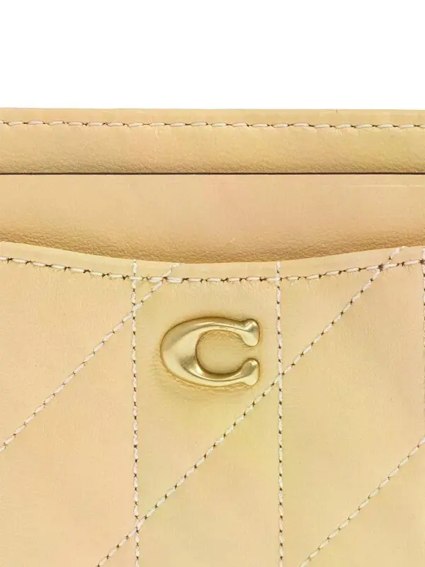 COACH Quilted-design Leather Cardholder
