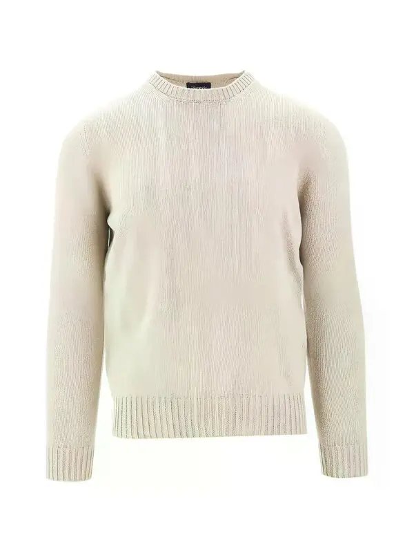 DRUMOHR Ribbed-trim Cotton Sweater