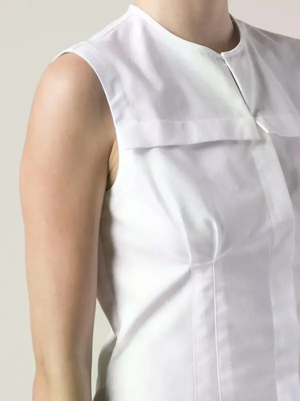 Alexander McQueen Sleeveless Layered Shirt