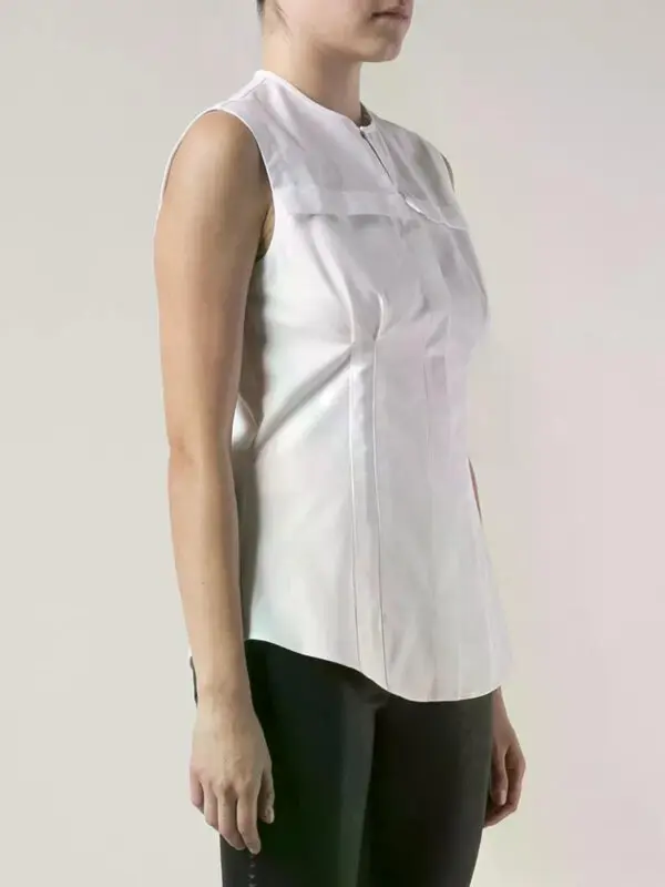Alexander McQueen Sleeveless Layered Shirt