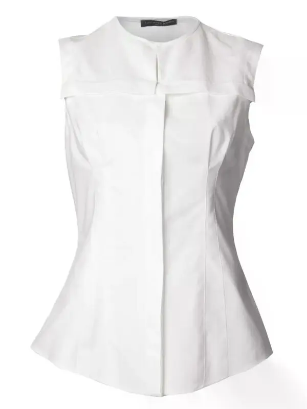Alexander McQueen Sleeveless Layered Shirt