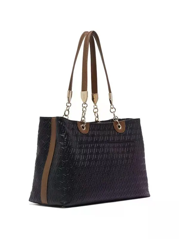 Liu Jo Logo Embossed Tote Bag