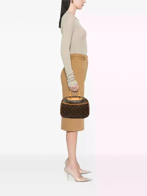 LOUIS VUITTON 2005 Monogram Trouville Handbag