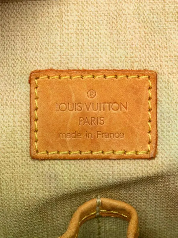 LOUIS VUITTON Monogram Trouville Handbag - Brown