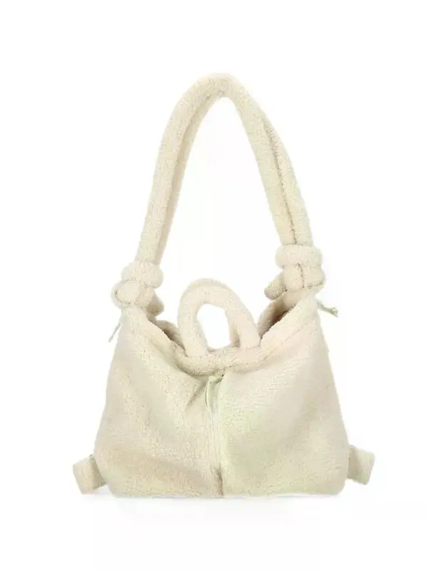 ÖLEND Mini Ona Sherpa Shoulder Bag With Knot Detail