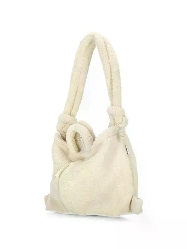 ÖLEND Mini Ona Sherpa Shoulder Bag With Knot Detail