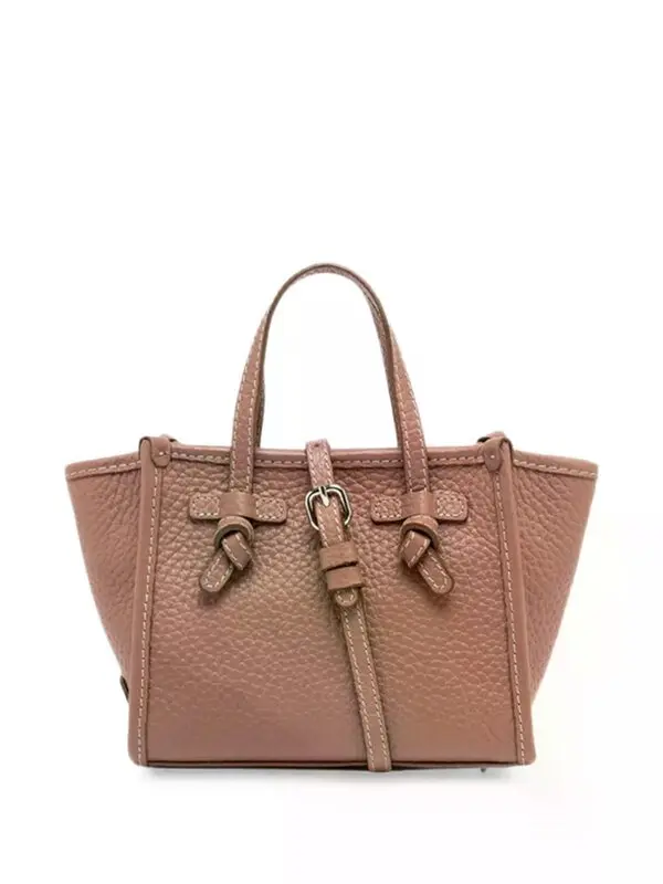 GIANNI CHIARINI Miss Marcella Knotted Small Tote Bag