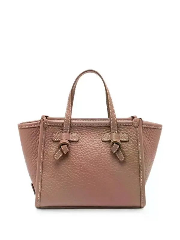 GIANNI CHIARINI Miss Marcella Knotted Small Tote Bag