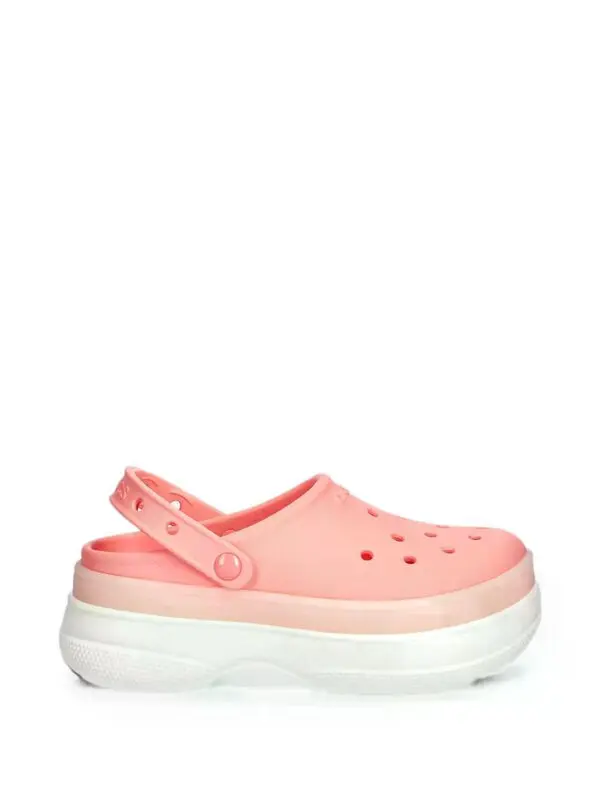 CROCS Classic Frosted Platform Clogs