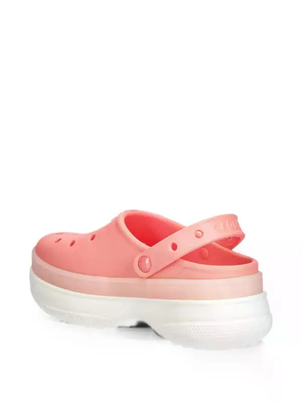 CROCS Classic Frosted Platform Clogs
