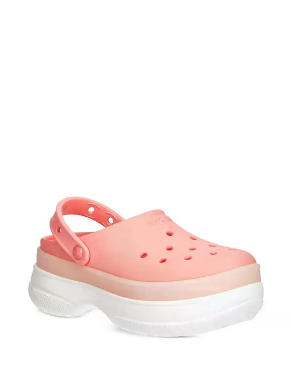 CROCS Classic Frosted Platform Clogs - Pink