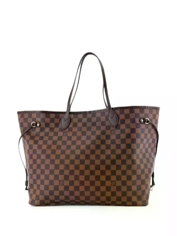 LOUIS VUITTON Damier Gm Tote Bag - Brown