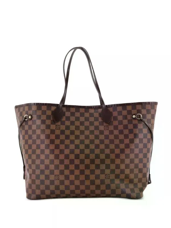 LOUIS VUITTON Damier Gm Tote Bag - Brown