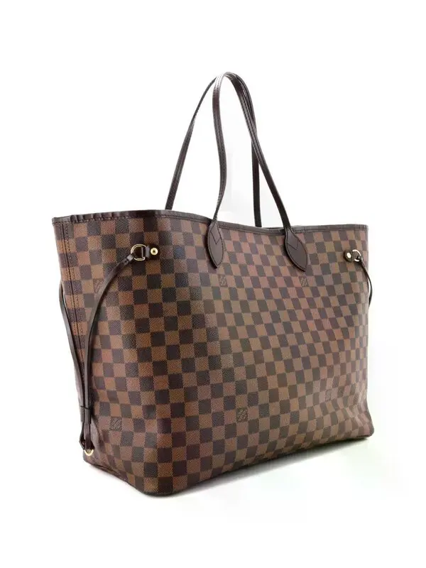 LOUIS VUITTON Damier Gm Tote Bag - Brown