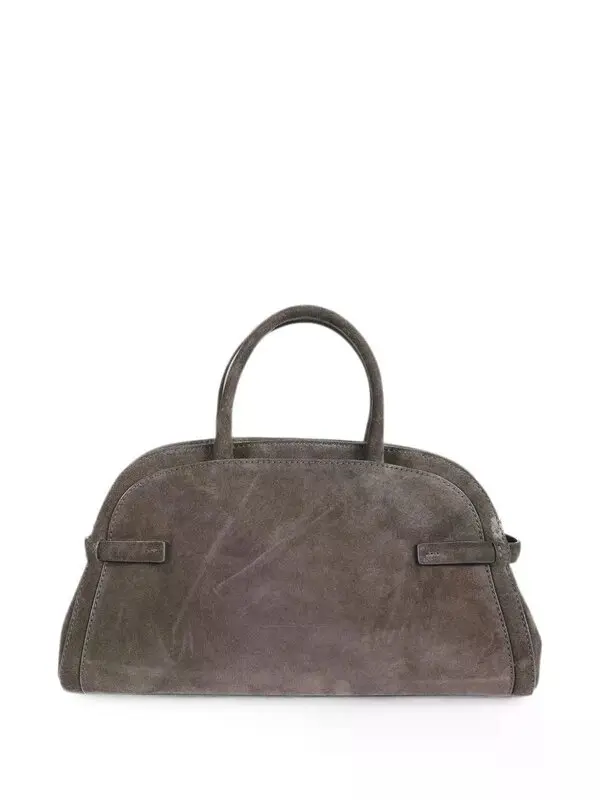 Orciani Aura Peach Suede Tote Bag
