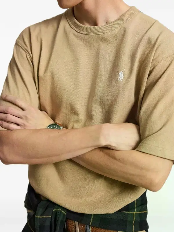 Polo Ralph Lauren Relaxed Fit Jersey Crewneck T-shirt - Neutrals