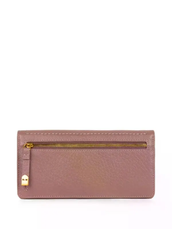 GIANNI CHIARINI Large Bubble Grained Leather Wallet