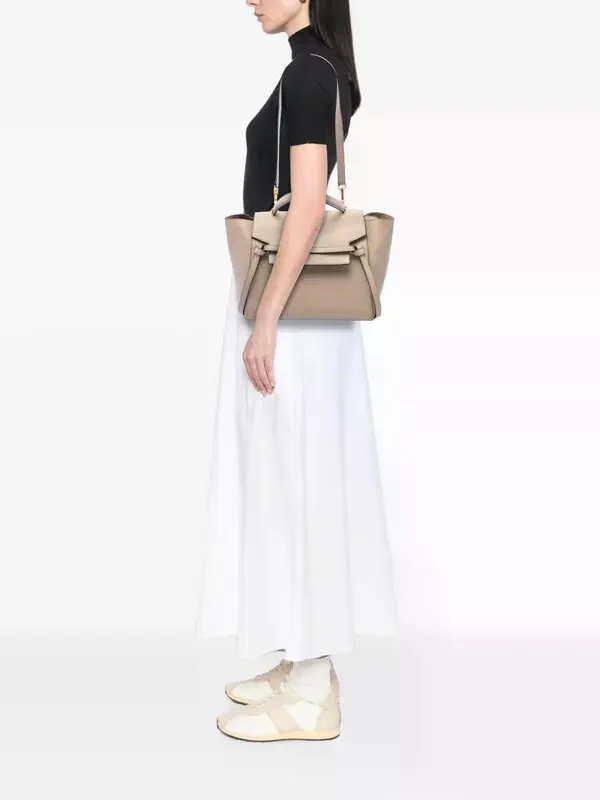 Celine 2015 Mini Leather Belt Satchel - Neutrals