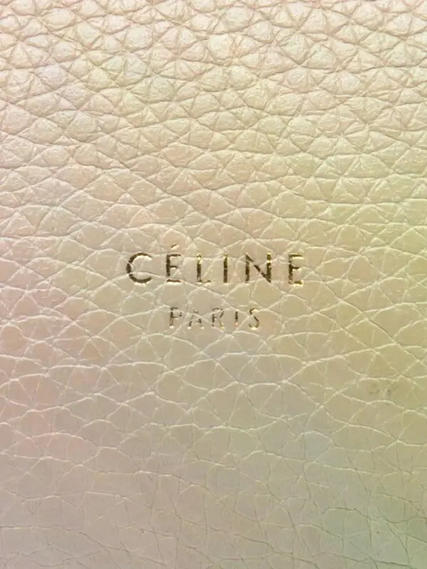 Celine 2015 Mini Leather Belt Satchel
