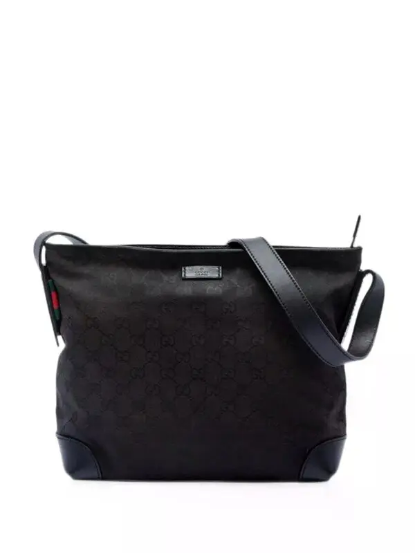 Gucci 2016-2026 Gg Canvas Web Crossbody Bag