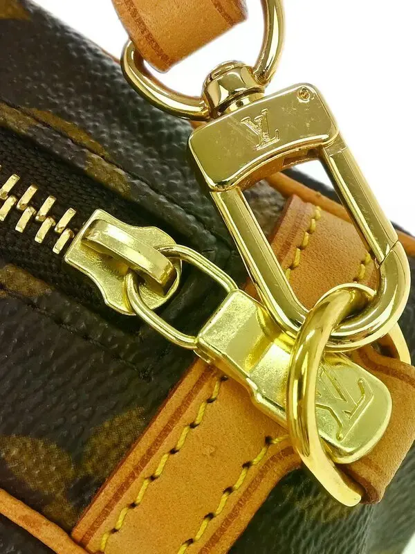 LOUIS VUITTON Monogram Troussse Wapity Clutch - Brown