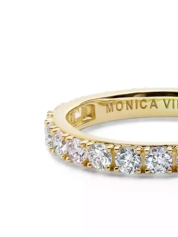Monica Vinader Eternity Diamond Ring