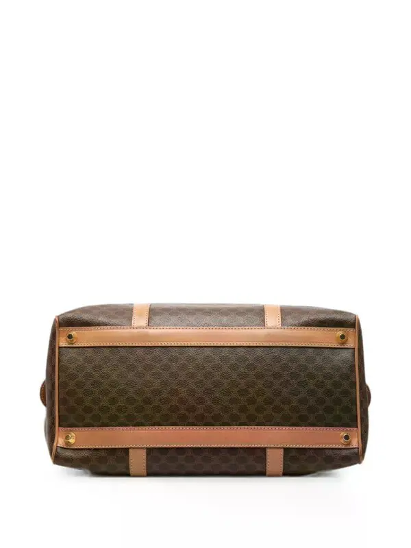 Celine 2014 Macadam Coated Canvas Boston Bag