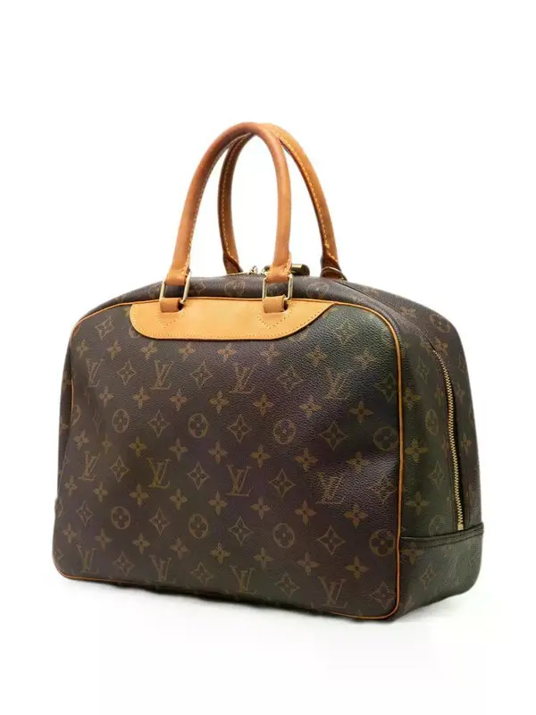 LOUIS VUITTON 1990-2010 Monogram Deauville Handbag - Brown