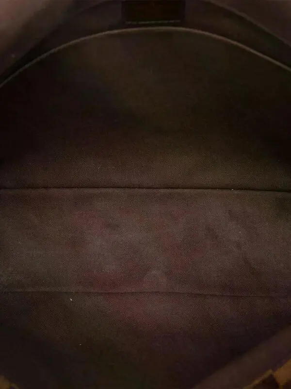 LOUIS VUITTON 2010 Damier Ebene Abbesses Crossbody Bag