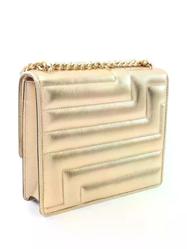 JIMMY CHOO 2000s Varennes Avenue Quad Quilted Shoulder Bag - Gold