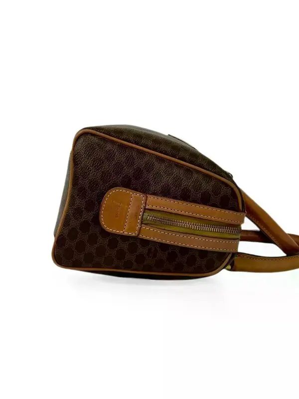 Celine 2013 Macadam Coated Canvas Satchel