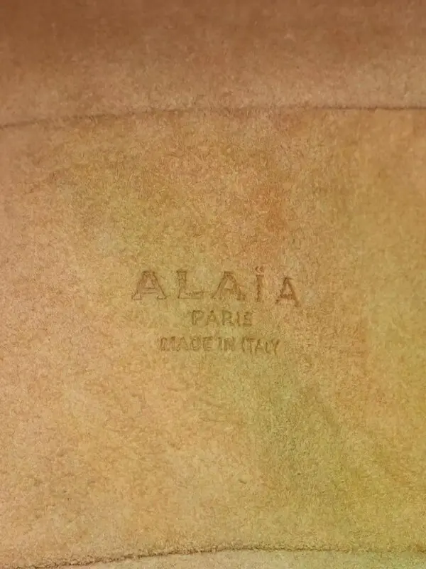 Alaïa Perth Leather Tote Bag - Black