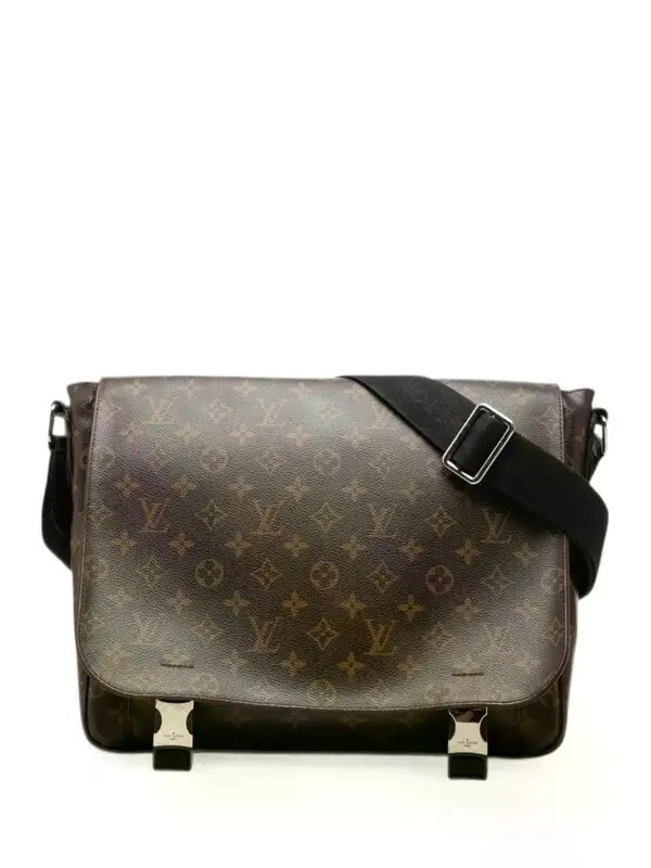 LOUIS VUITTON 2013 Monogram Macassar Clarence Satchel