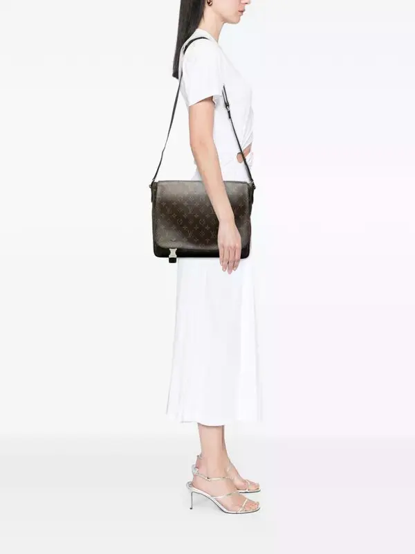 LOUIS VUITTON 2013 Monogram Macassar Clarence Satchel