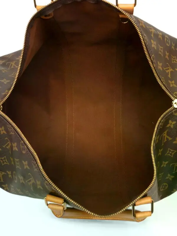LOUIS VUITTON Monogram Keepall Bandouliere 50 Travel Bag