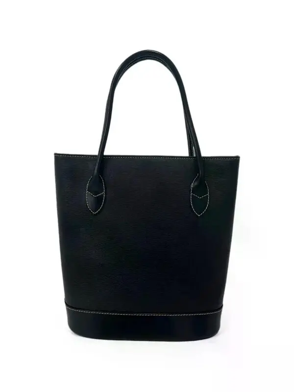 Burberry 2000-2017 Leather Tote Bag