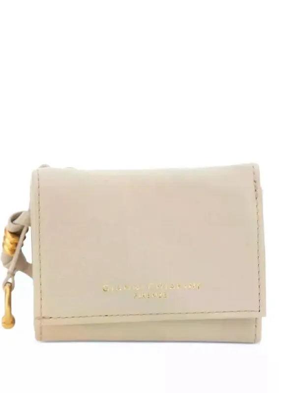 GIANNI CHIARINI Logo-print Wallet - Neutrals