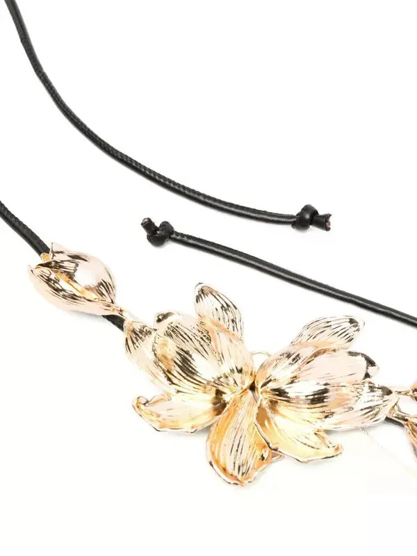 BABYLONE PARIS Floral Tie Belt