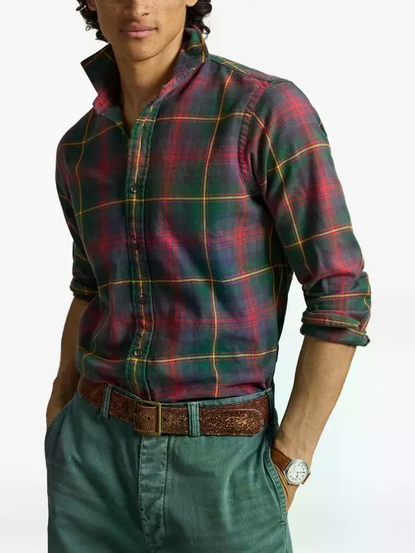 Polo Ralph Lauren Tartan-check Flannel Shirt