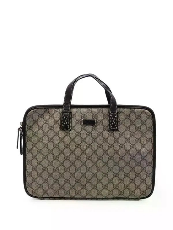 Gucci 2000-2015 Gg Supreme Laptop Bag Business Bag