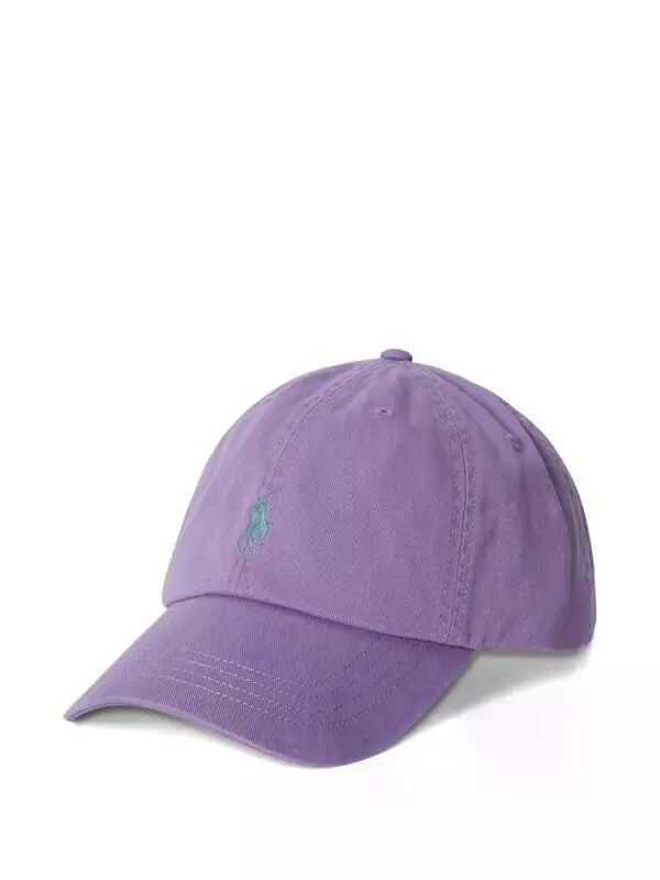 Polo Ralph Lauren Pony-embroidered Cotton Cap - Purple