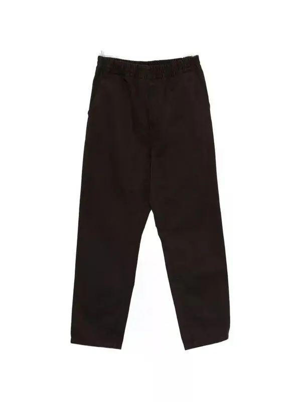 Carhartt Work In Progress Elasticated-waistband Logo-patch Trousers