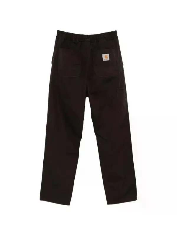 Carhartt Work In Progress Elasticated-waistband Logo-patch Trousers